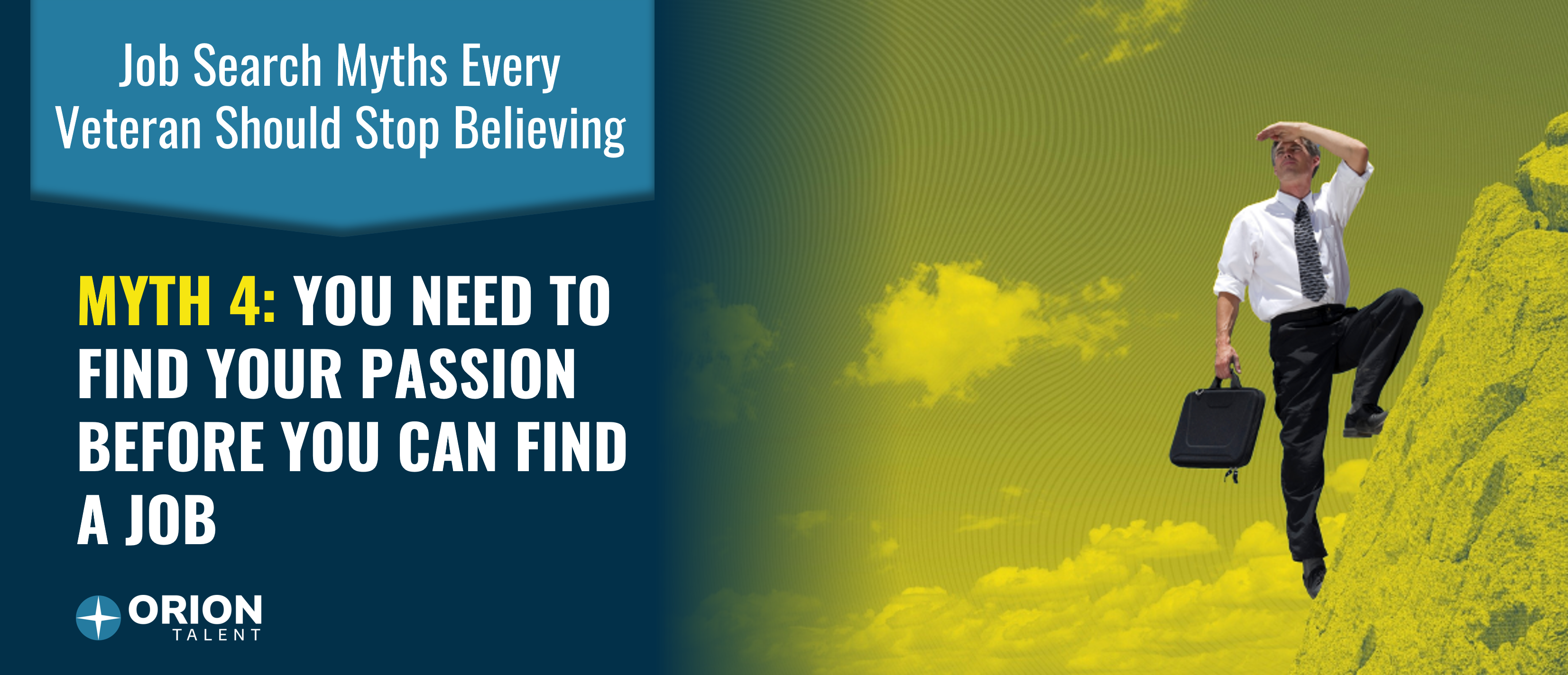 Myth #4: You Need to Find Your Passion Before You Can Find a Job